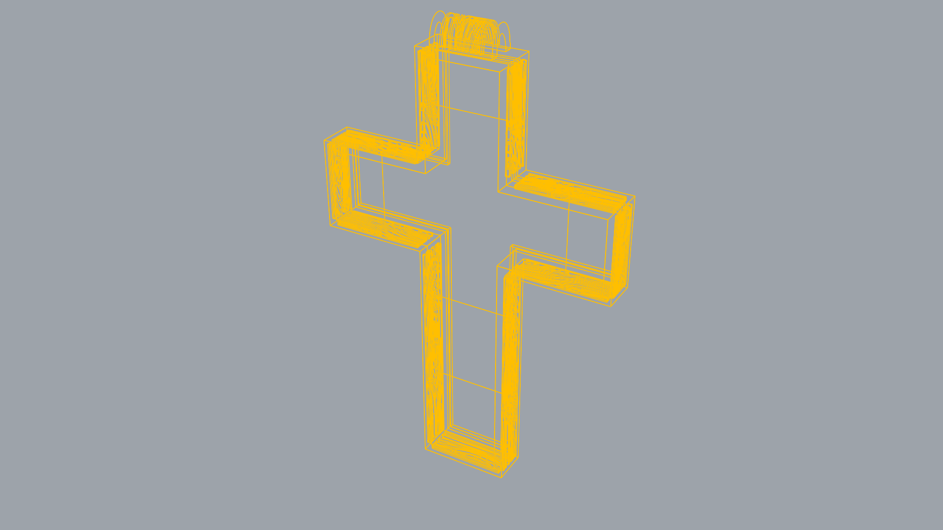 3D file Elegant Cross with Intricate Wood Pattern 3D print ・3D printing ...