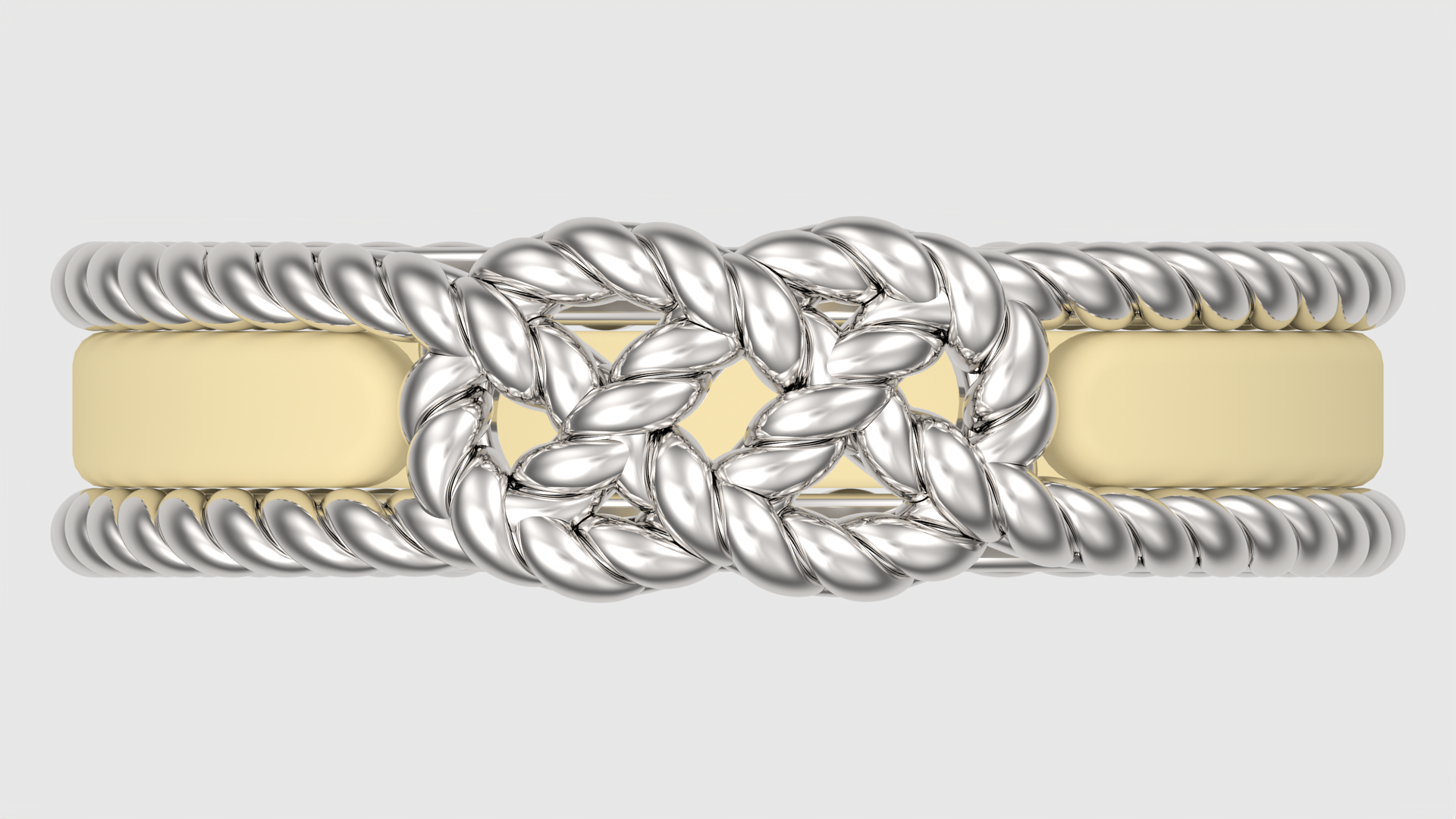 STL file Braided Knot Wedding Band 3D print 🪢 ・3D printable model to ...