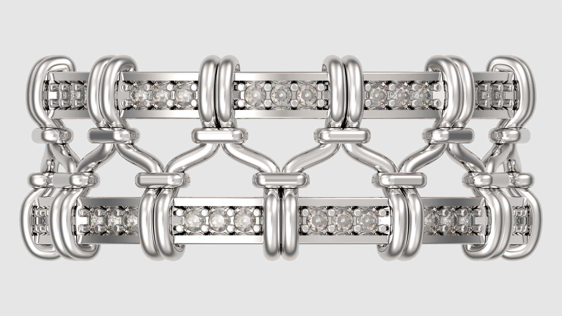 Archivo STL Intricate Chain Link Ring 3D print 🔗 ・Design para impresora ...