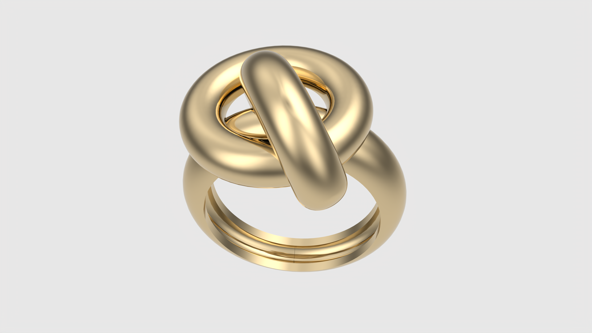 3D file Knot Signet Ring 3D print 🪢 ・3D printable model to download・Cults