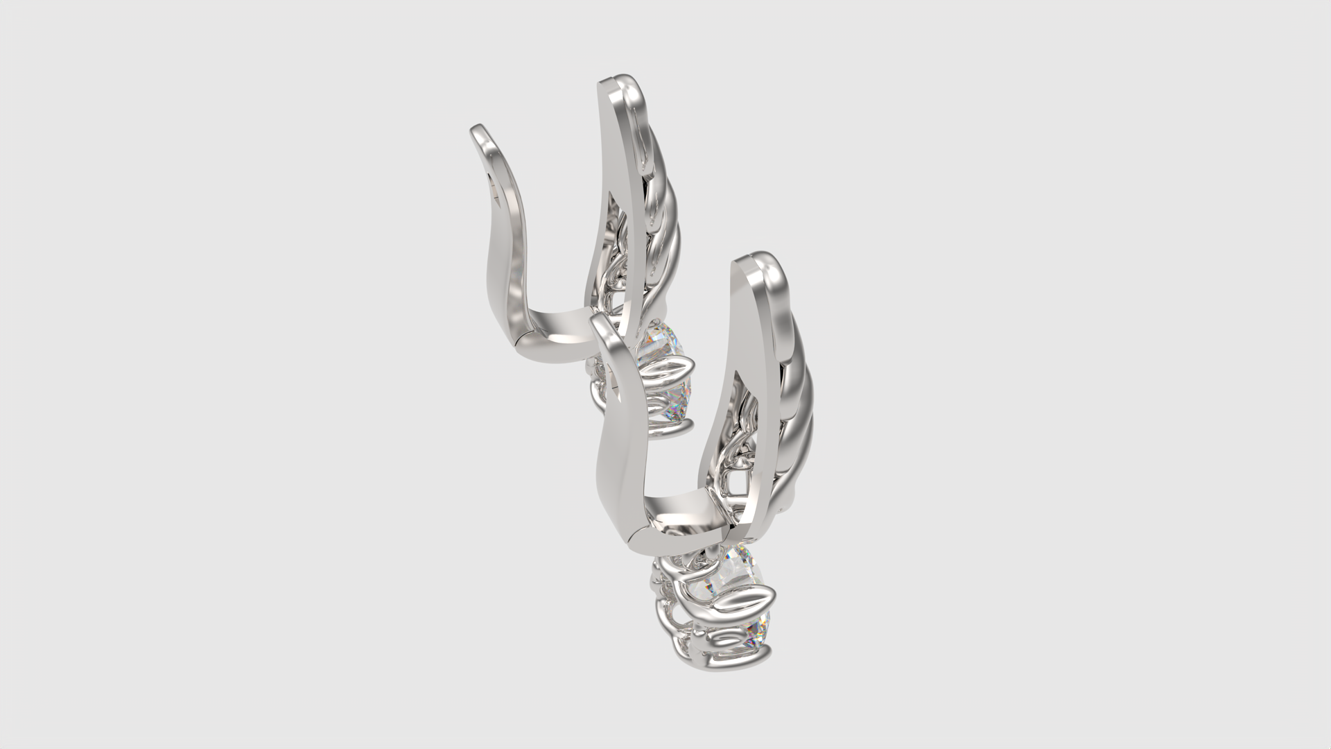 3D file Twisted Vine Solitaire Ring 3D print 💍 ・3D printing design to ...
