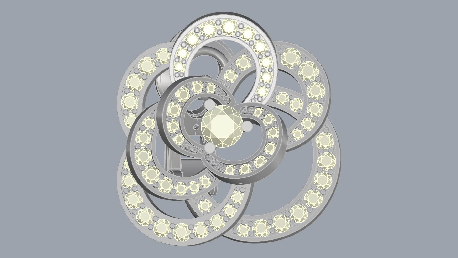 STL file Interwoven Loop Earrings 3D print 💍 ・3D printable model to ...