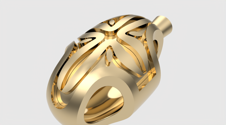 3D file Intricate Chain Link with Pattern 3D print 🔗 ・3D printing ...