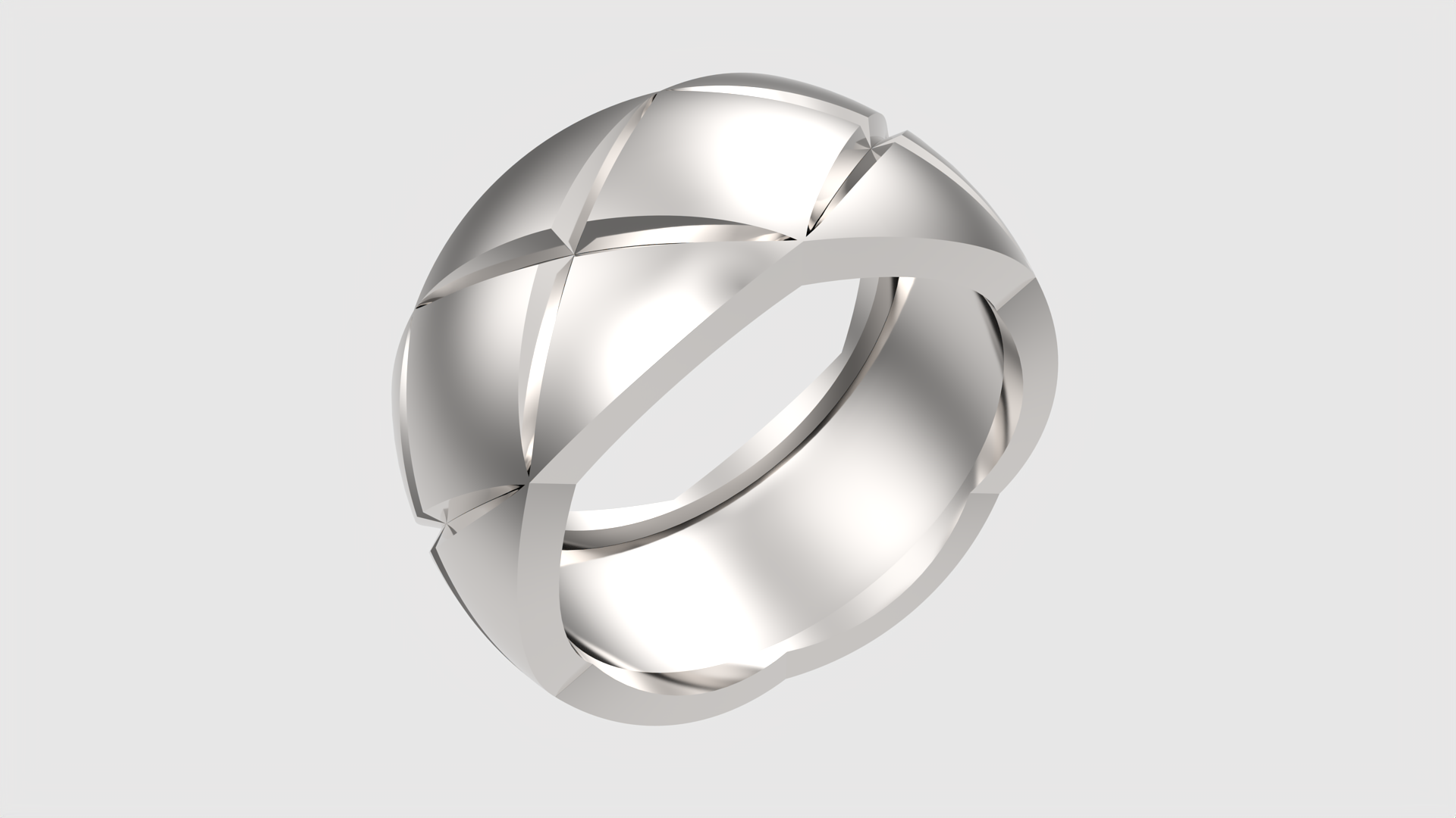 Archivo 3D Geometric Pattern Band Ring 3D print 💍 ・Objeto imprimible en ...