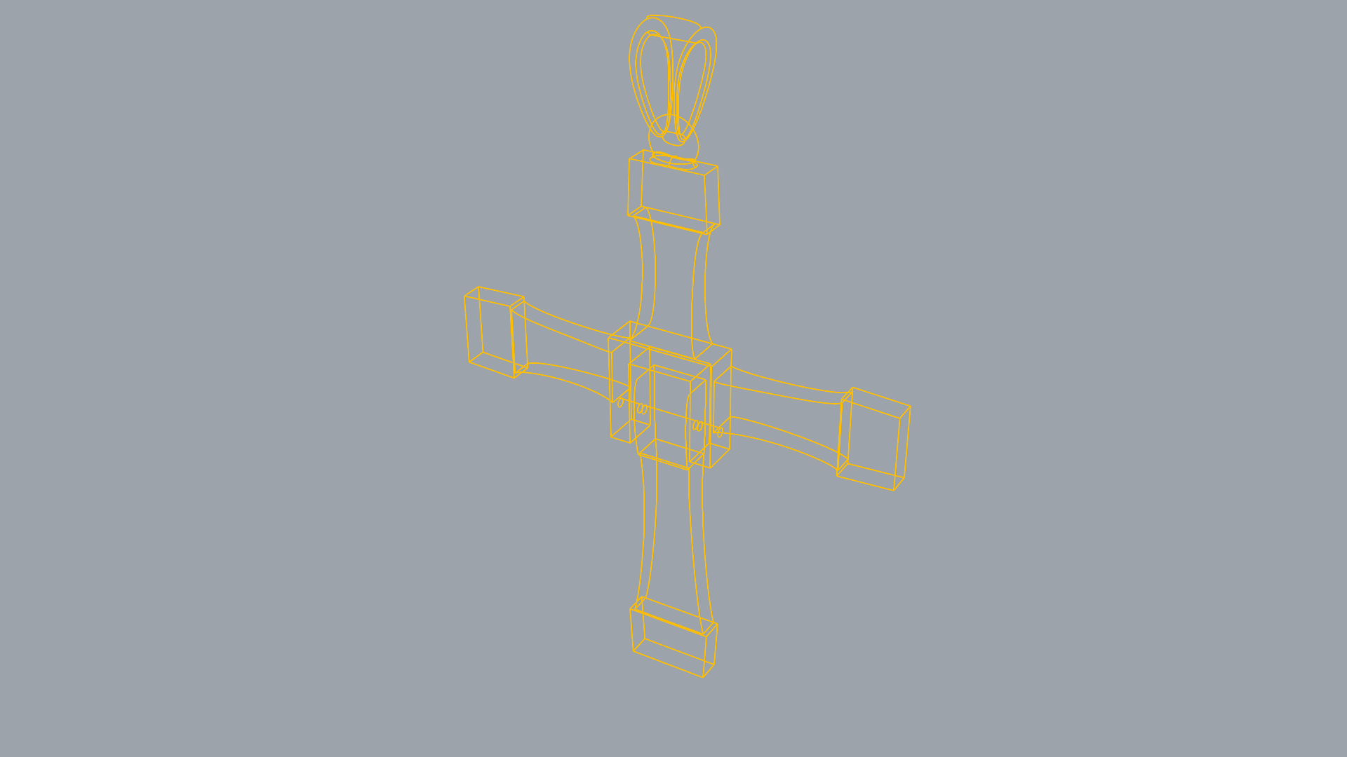 Archivo 3D Fast and Furious Cross Pendant 3D print ・Diseño para ...