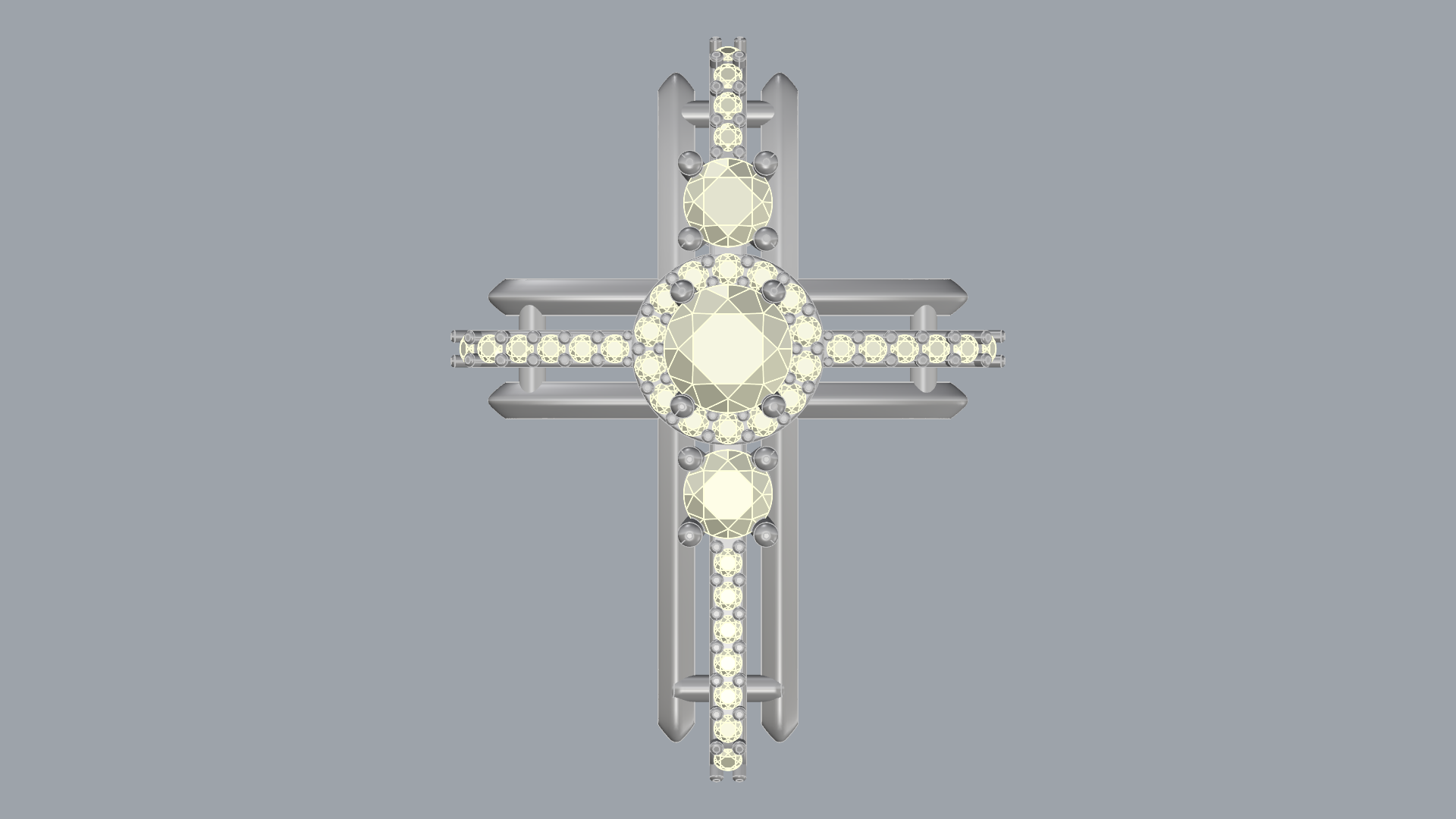 3D file Radiant Cross Pendant 3D print ・3D print object to download・Cults