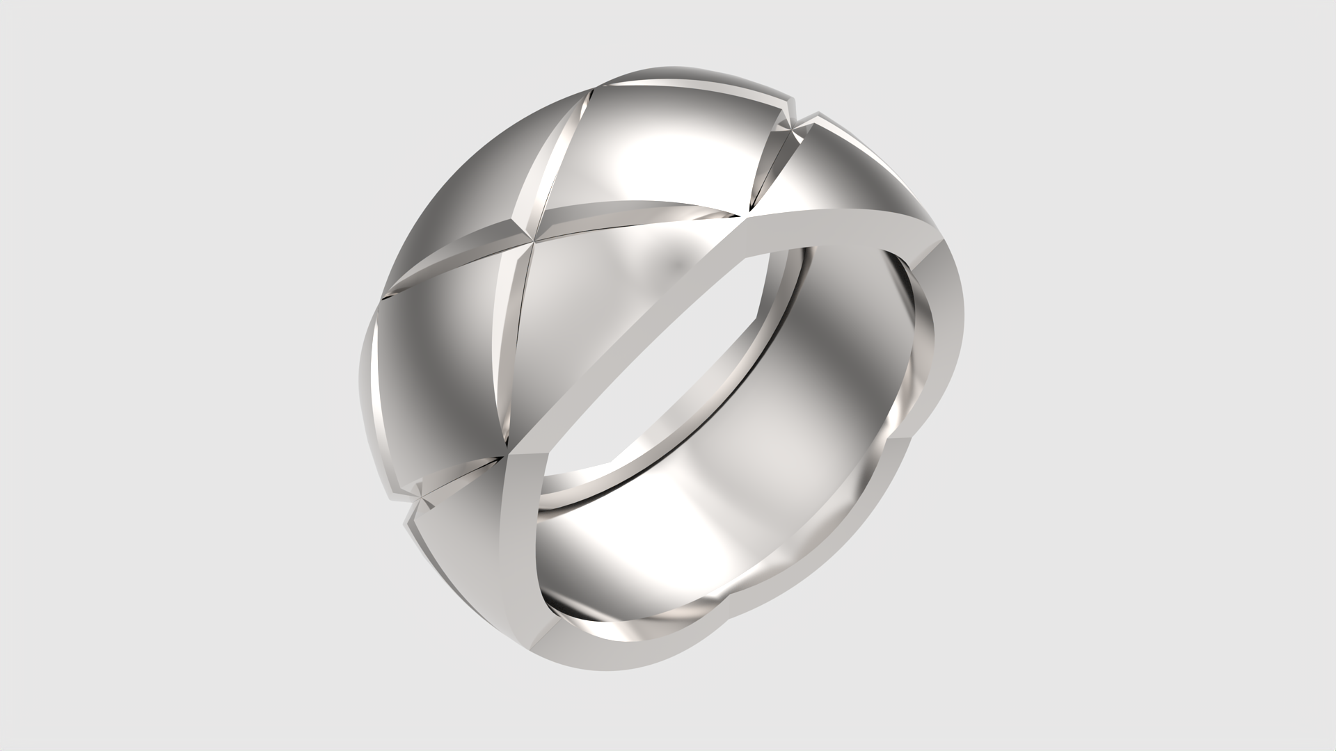 Archivo 3D Geometric Pattern Band Ring 3D print 💍 ・Objeto imprimible en ...