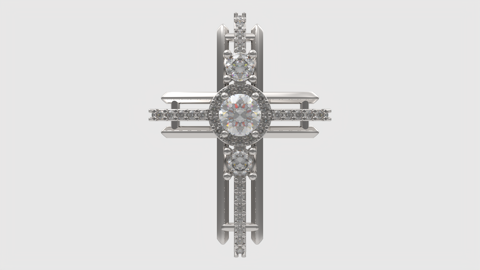 Archivo STL Radiant Cross Pendant 3D print ・Modelo para descargar y ...