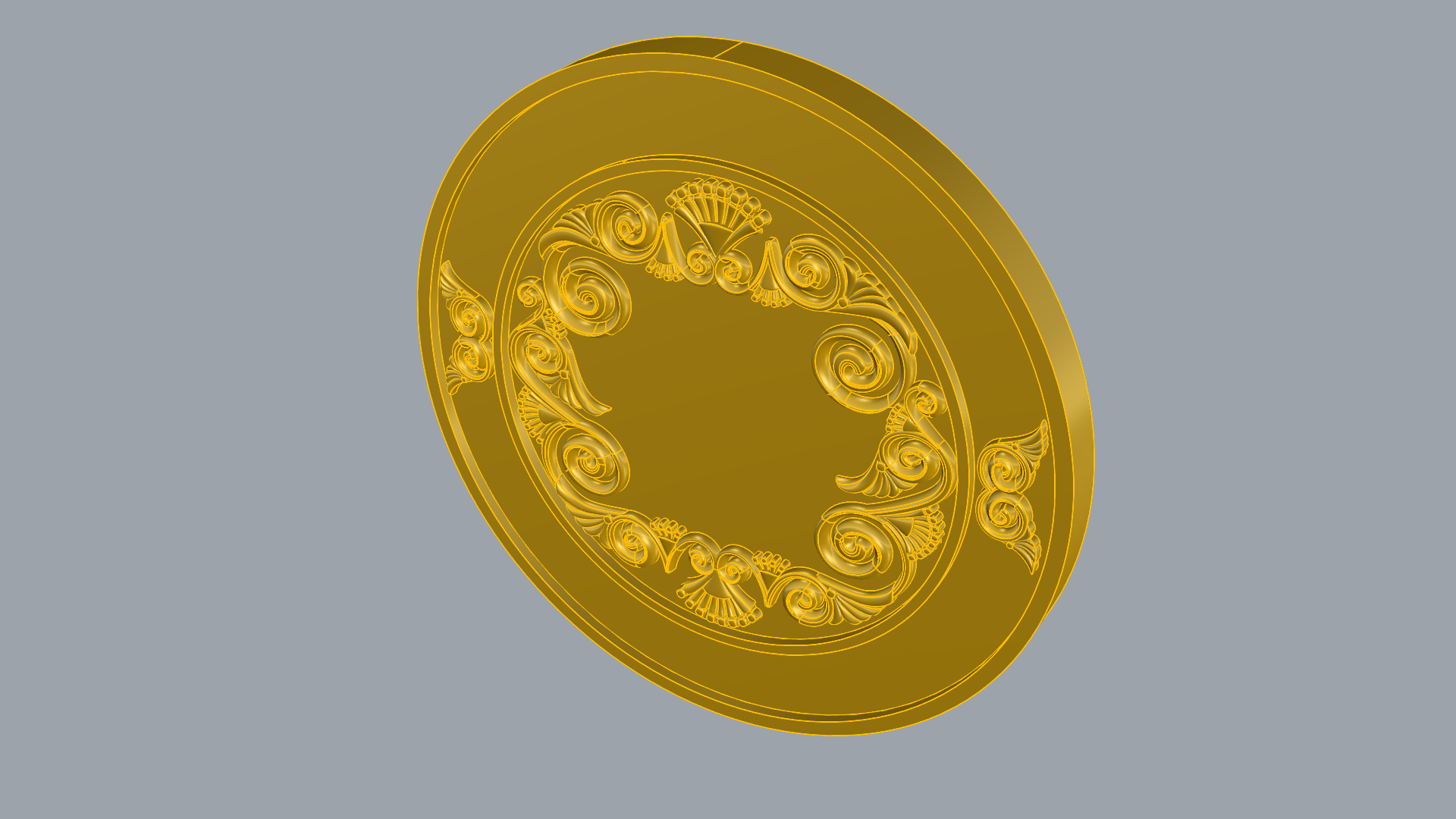 ☀️ Engraved Sun and Zodiac Medallion 3D print・ 3D File for 3D printing ...