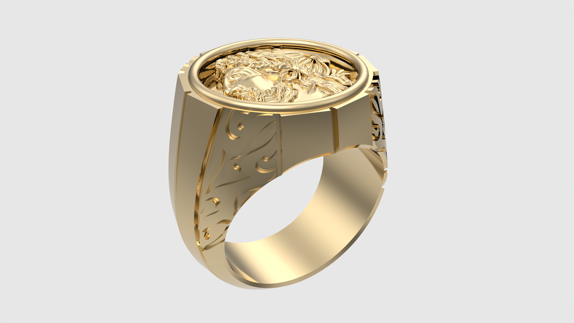 Archivo 3D Ancient Greek Zeus Ring 3D print 🏛️ ・Plan de impresión en 3D ...