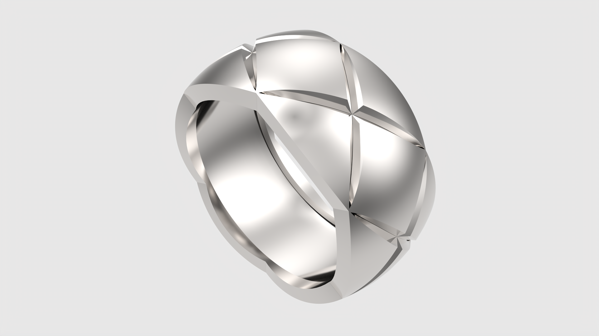 Archivo 3D Geometric Pattern Band Ring 3D print 💍 ・Objeto imprimible en ...