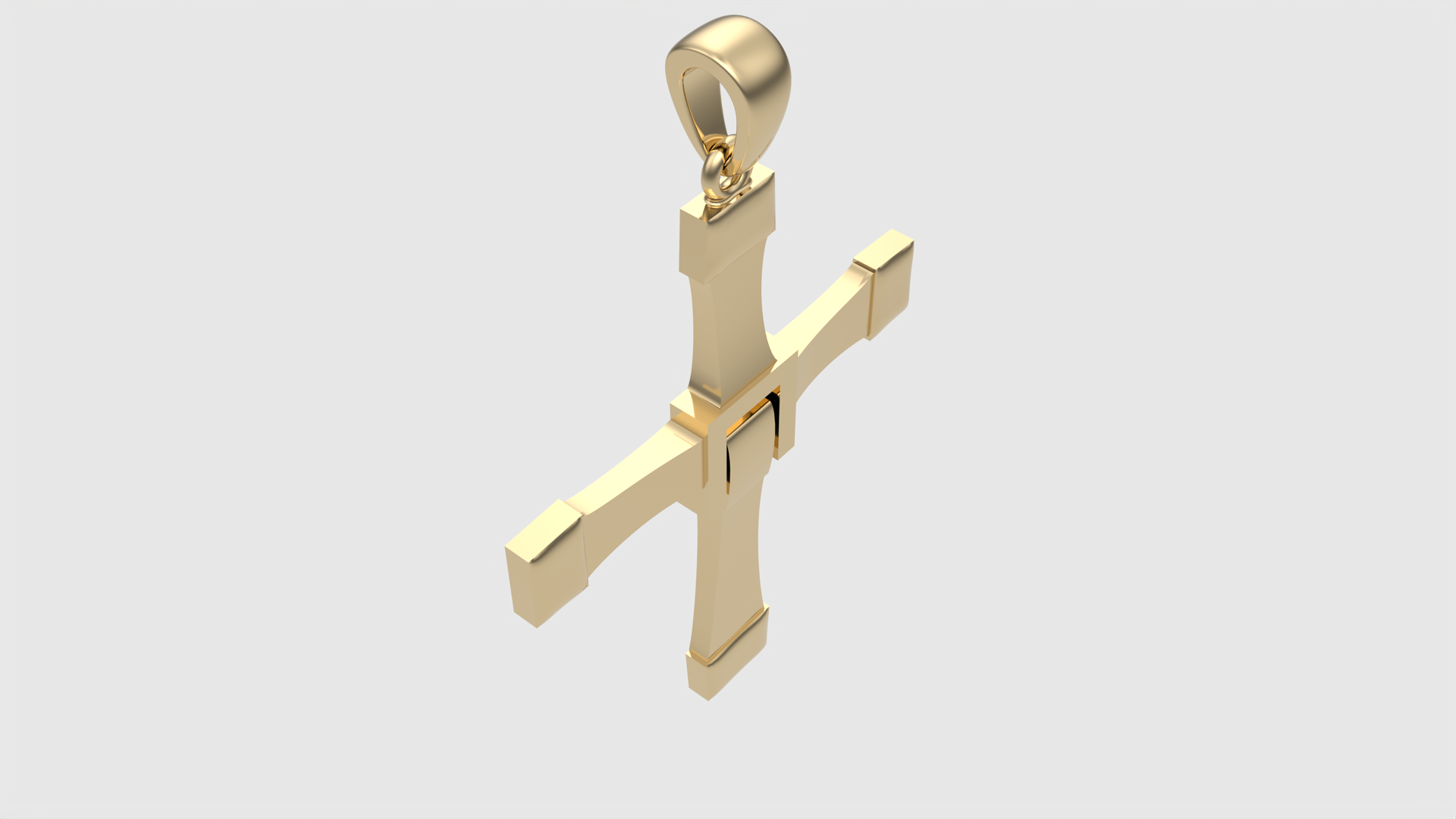 3D file Fast and Furious Cross Pendant 3D print ・3D printing design to ...