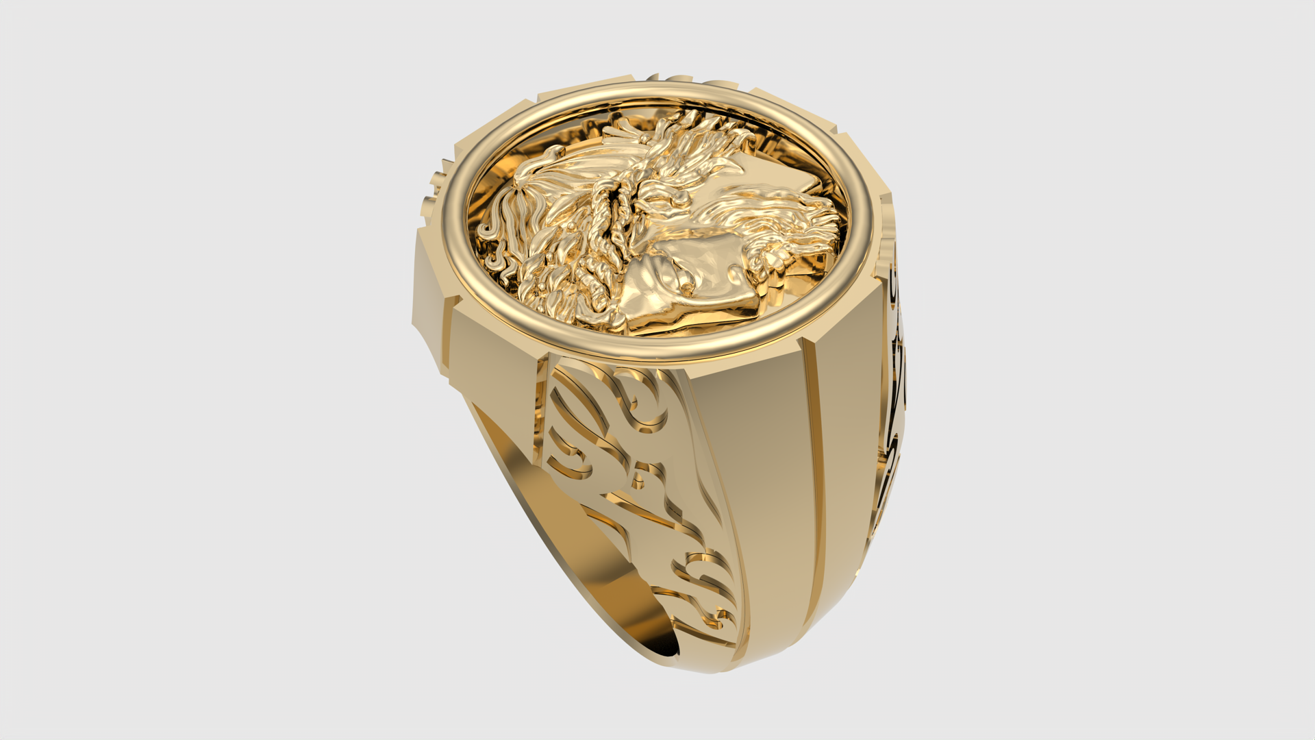 Archivo 3D Ancient Greek Zeus Ring 3D print 🏛️ ・Plan de impresión en 3D ...