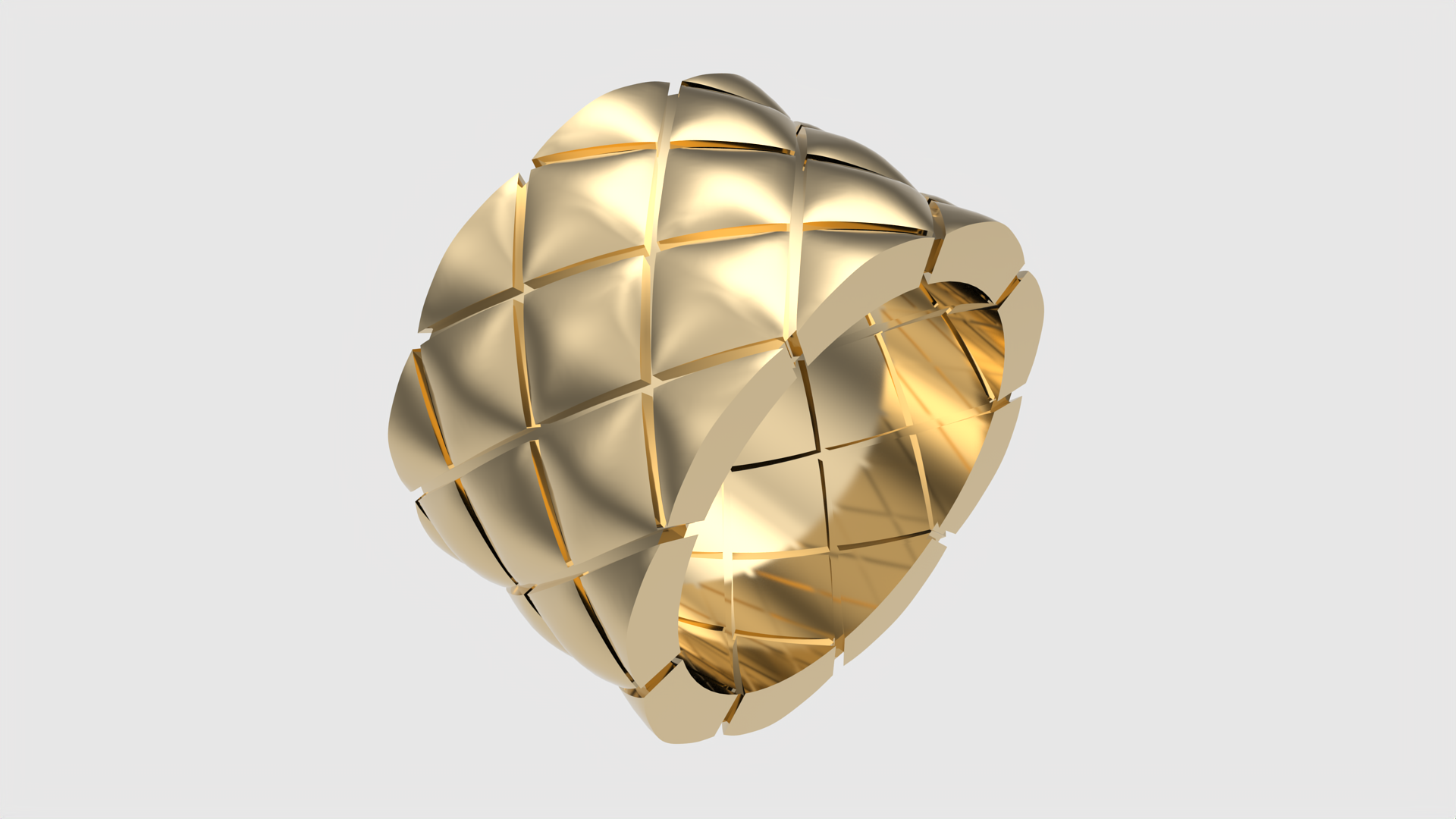 3D file Intricate Geometric Pattern Ring 3D print 💍 ・3D printer design ...