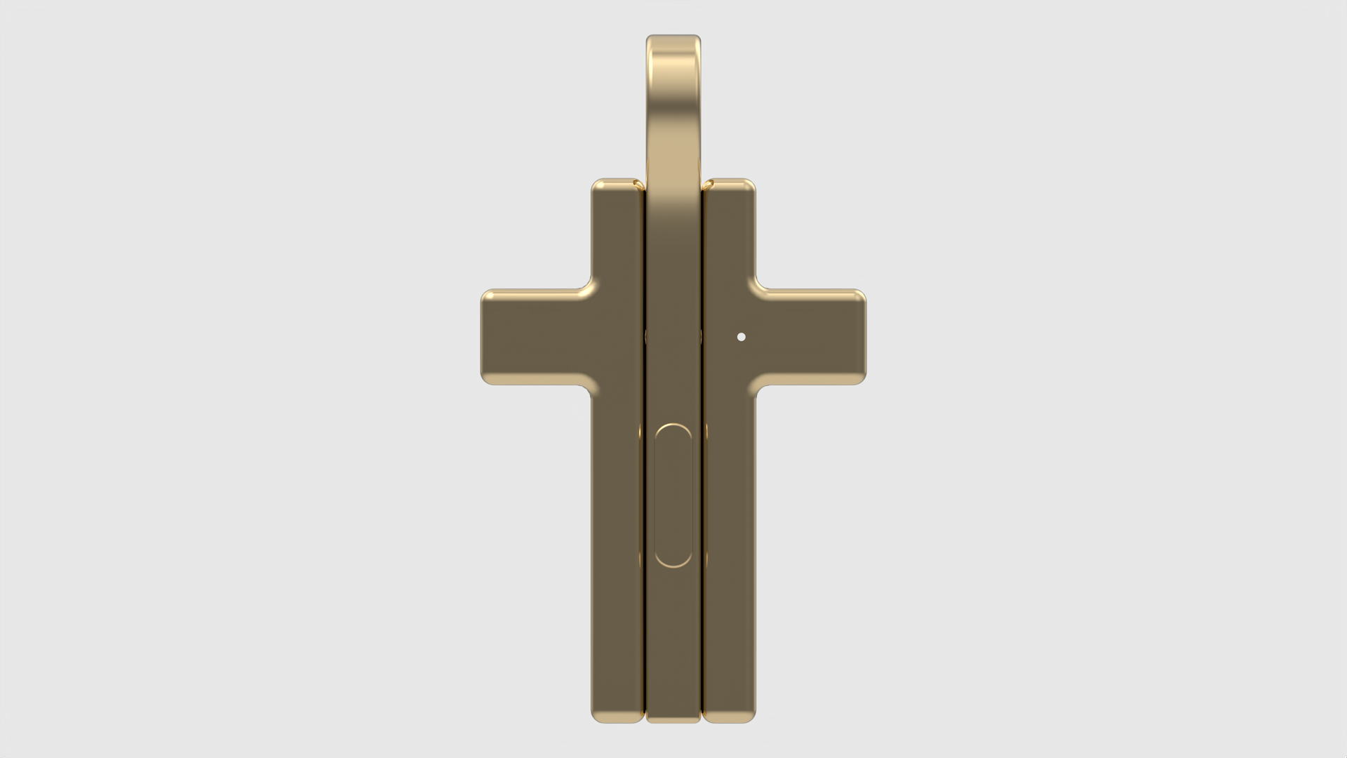 3D file Triple Hinged Cross Pendant 3D print ・3D print object to ...