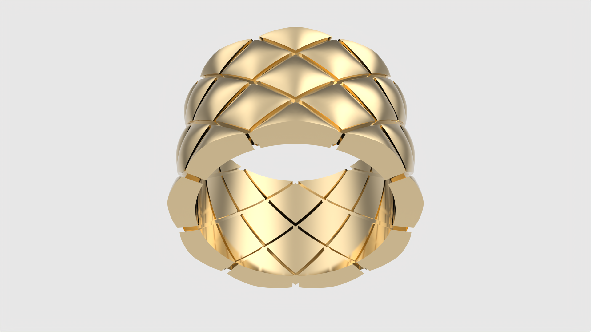 3D file Intricate Geometric Pattern Ring 3D print 💍 ・3D printer design ...