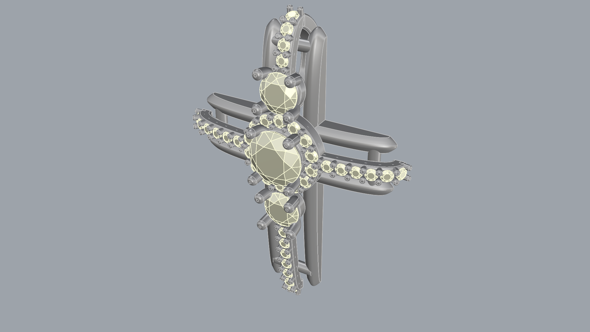 Archivo STL Radiant Cross Pendant 3D print ・Modelo para descargar y ...