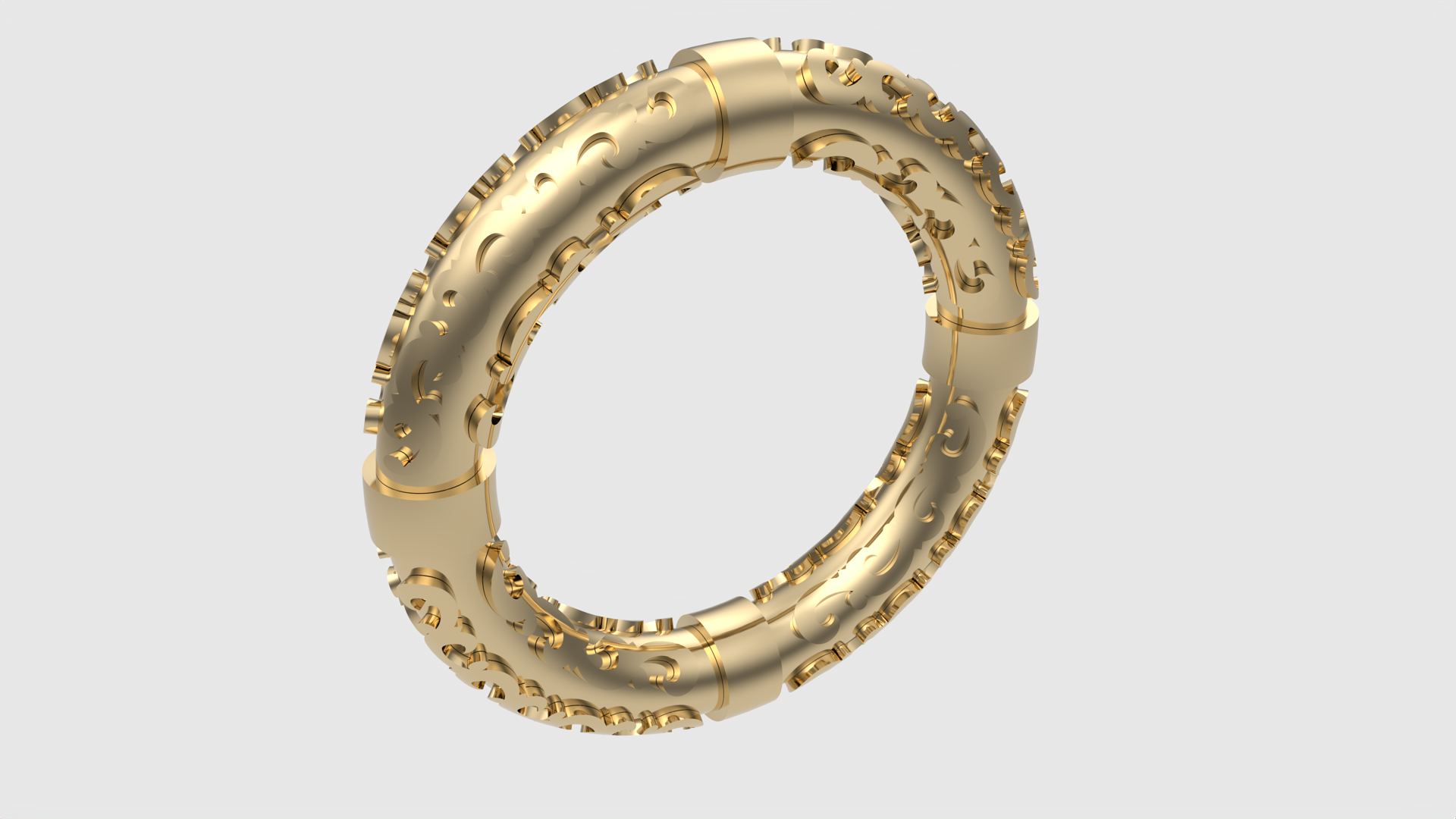 3D file Intricate Weave Pattern Ring 3D print 💍 ・3D printable model to ...