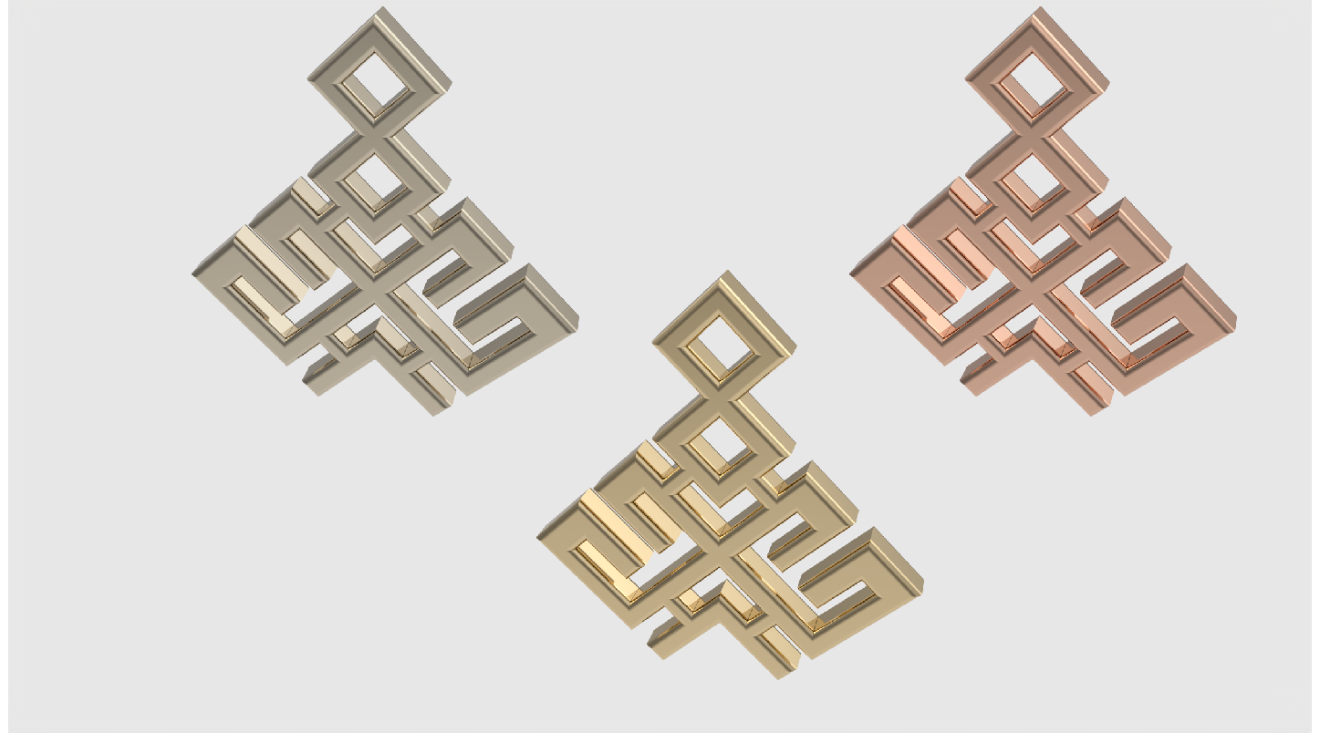 3D file Geometric Slavic Pendant 3D print 🎨 ・Model to download and 3D ...