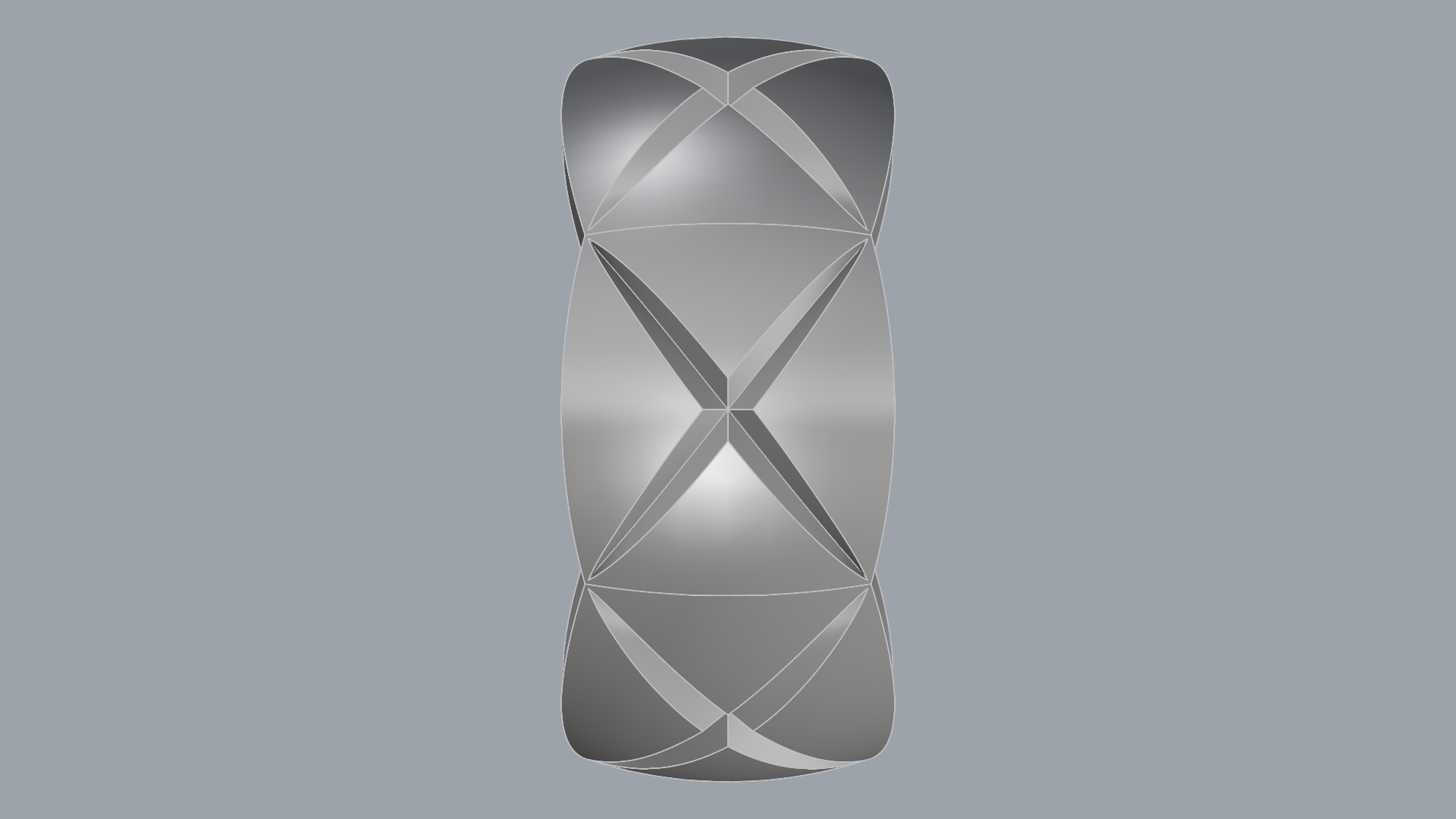 Archivo 3D Geometric Pattern Band Ring 3D print 💍 ・Objeto imprimible en ...