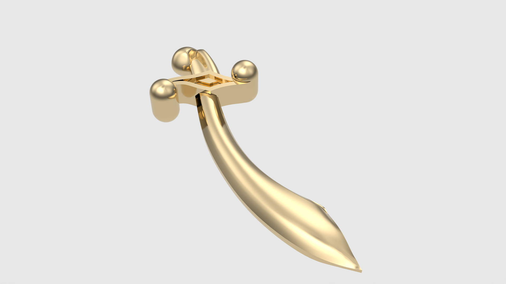 3D file Pirate Sword Pin 3D print 🏴‍☠️ ・3D printable design to download ...
