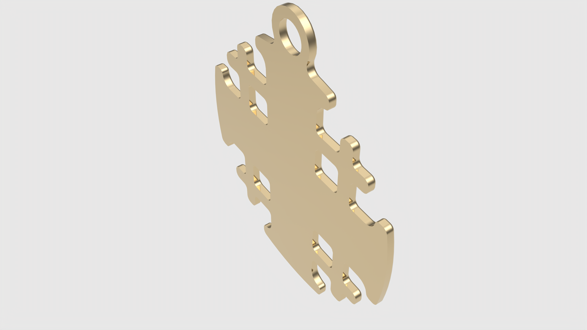 3D file Elegant Floral Pattern Cross Pendant 3D print ・3D printable ...