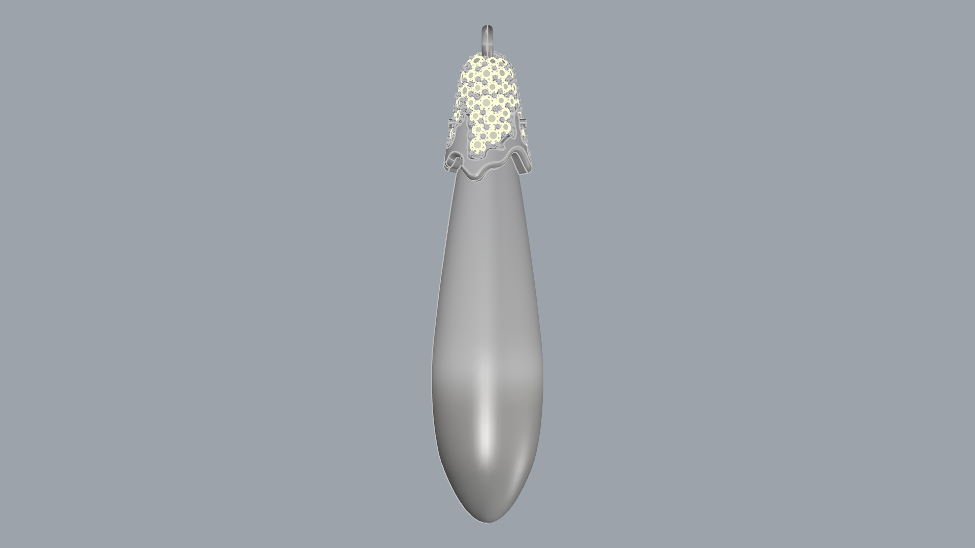 3D file Teardrop Pave Set Earrings 3D print 💍 ・Model to download and 3D ...