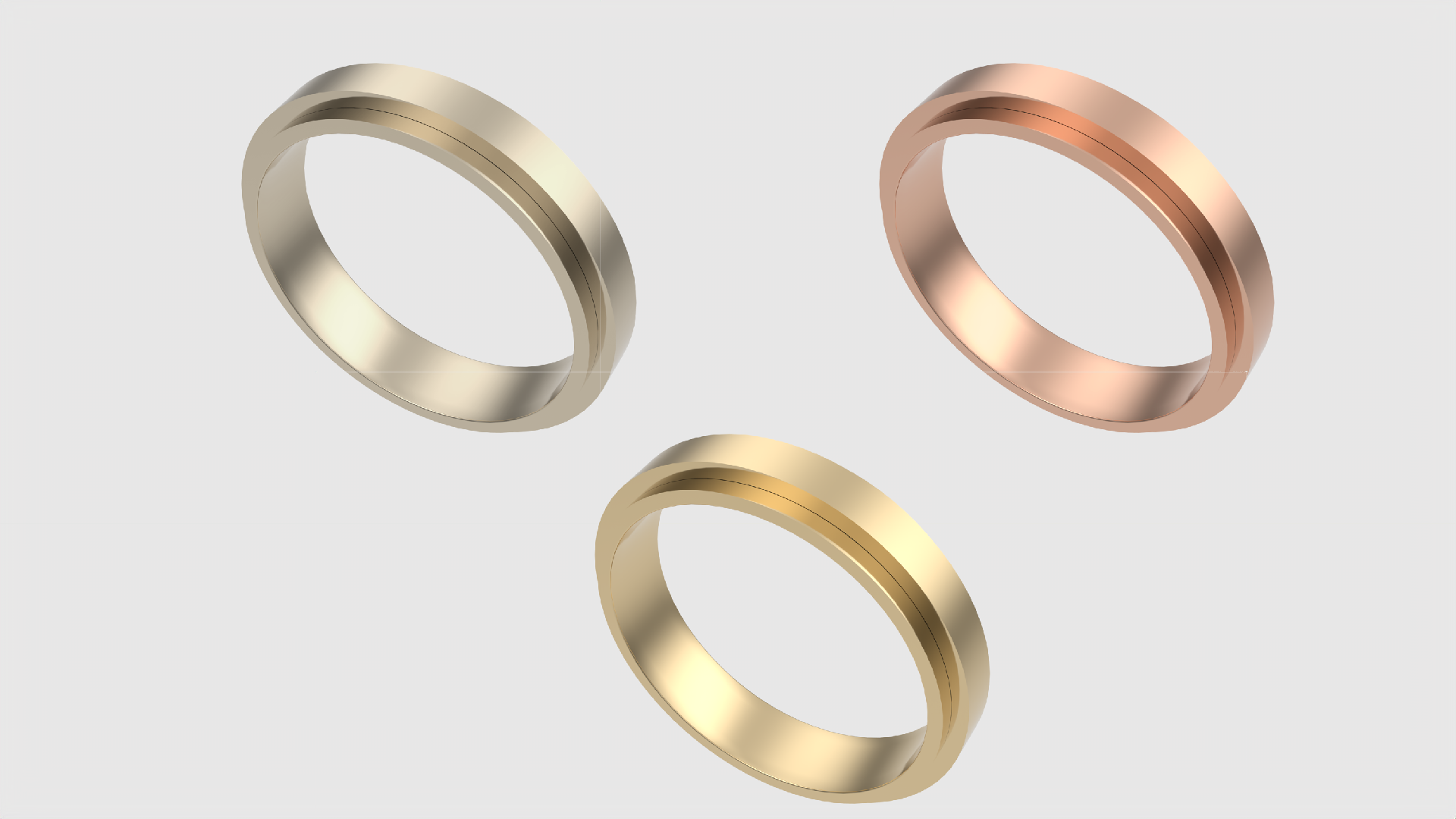 3D file Minimalist Dual Groove Ring Design 3D print 💍 ・3D printing ...