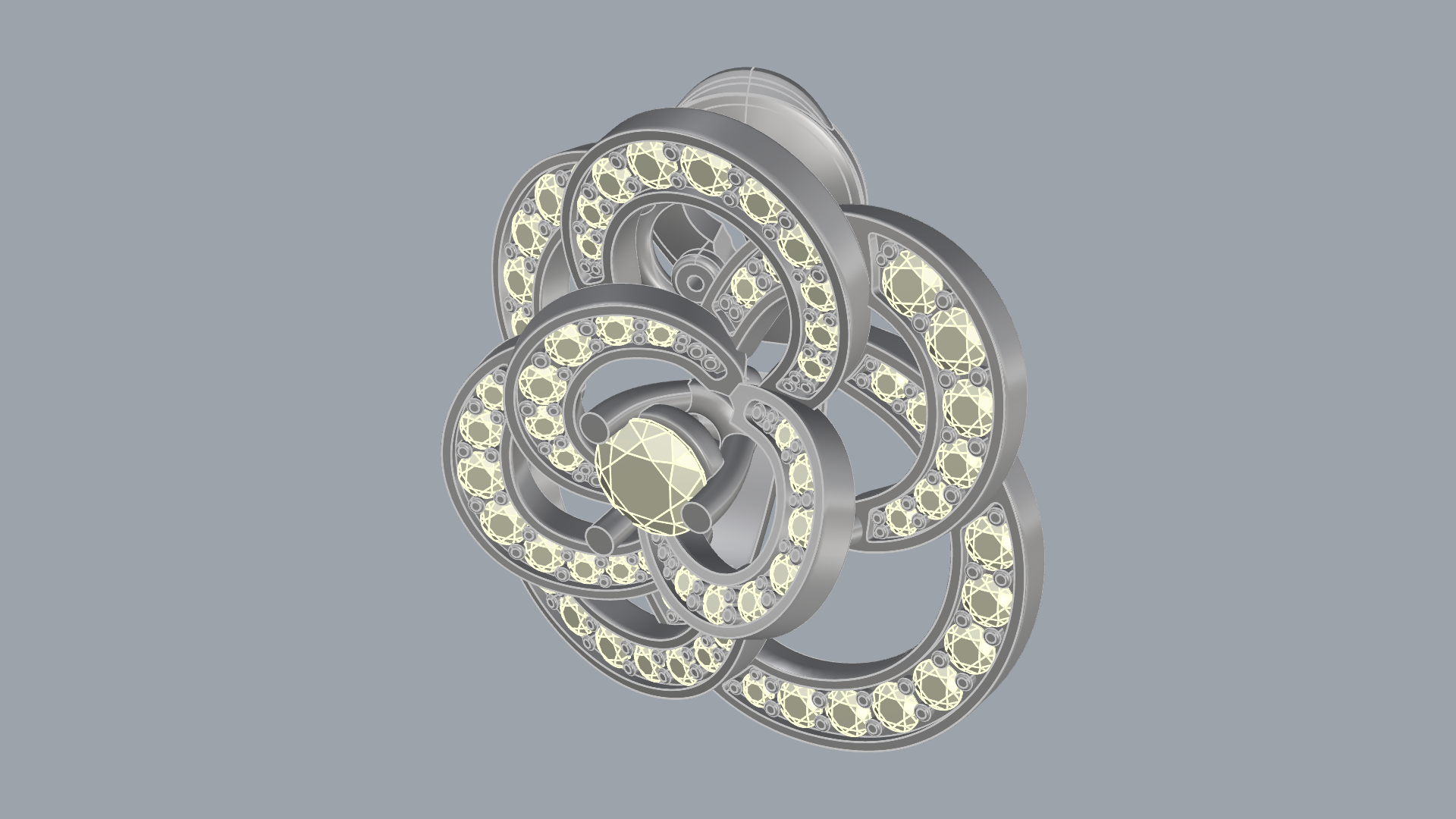 STL file Interwoven Loop Earrings 3D print 💍 ・3D printable model to ...