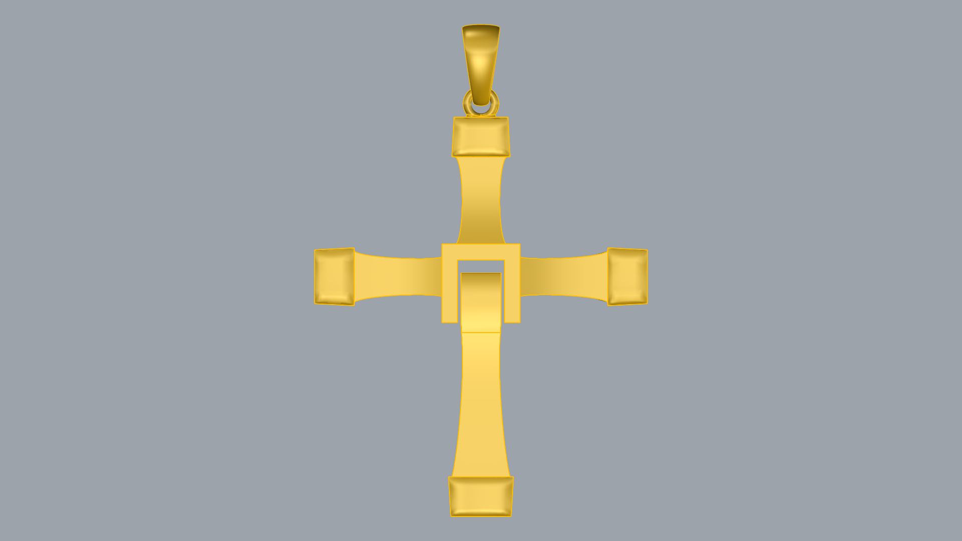 Archivo 3D Fast and Furious Cross Pendant 3D print ・Diseño para ...