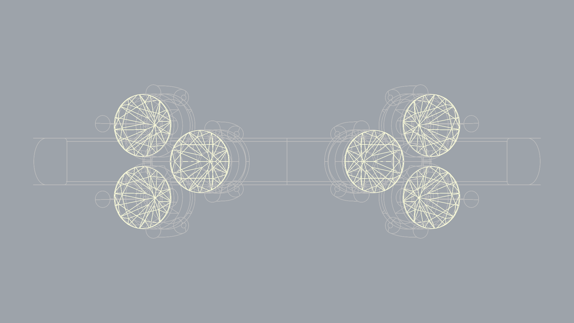 STL file Dual Cluster Open Ring 3D print 💍 ・Template to download and 3D ...