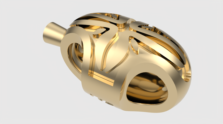 3D file Intricate Chain Link with Pattern 3D print 🔗 ・3D printing ...