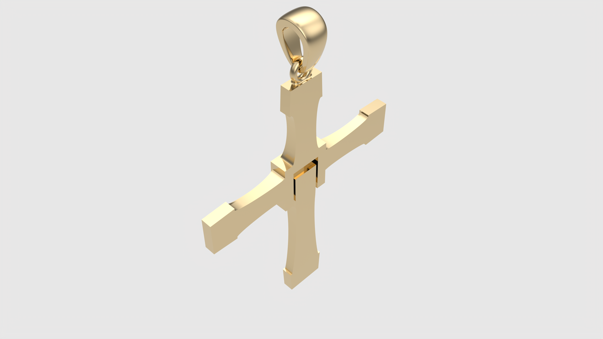 Archivo 3D Fast and Furious Cross Pendant 3D print ・Diseño para ...