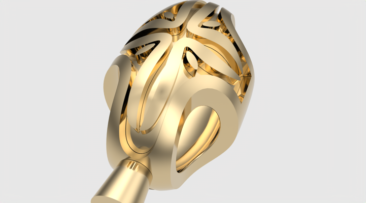 3D file Intricate Chain Link with Pattern 3D print 🔗 ・3D printing ...