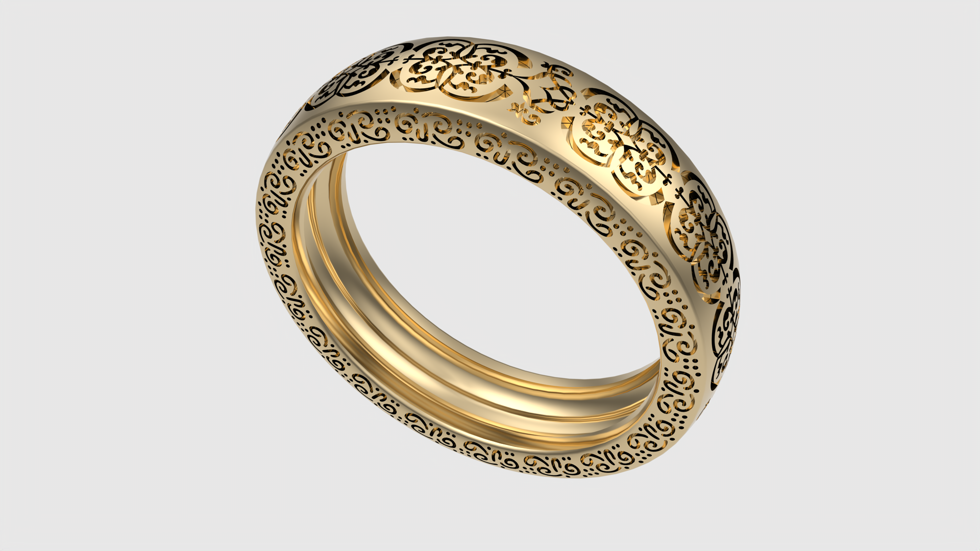 3D file Delicate Weave Pattern Ring 3D print 💍 ・3D printing idea to ...