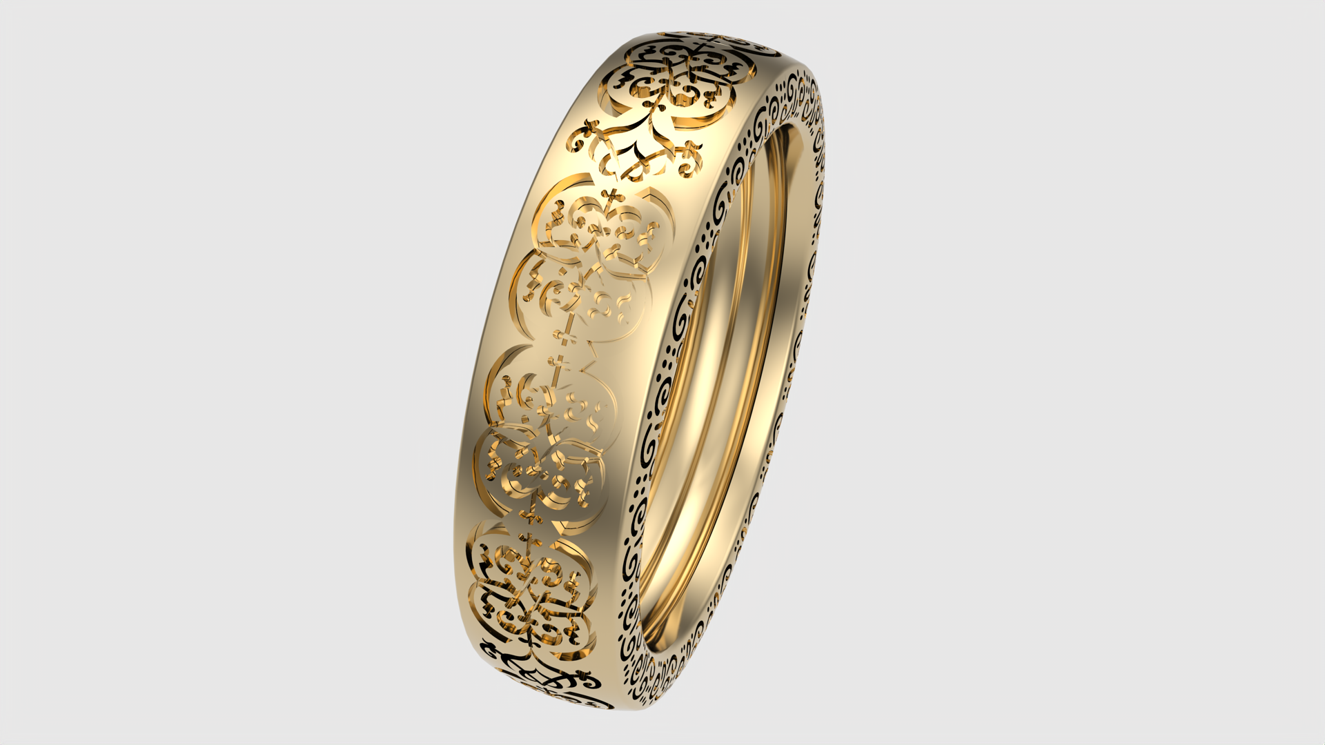 3D file Delicate Weave Pattern Ring 3D print 💍 ・3D printing idea to ...