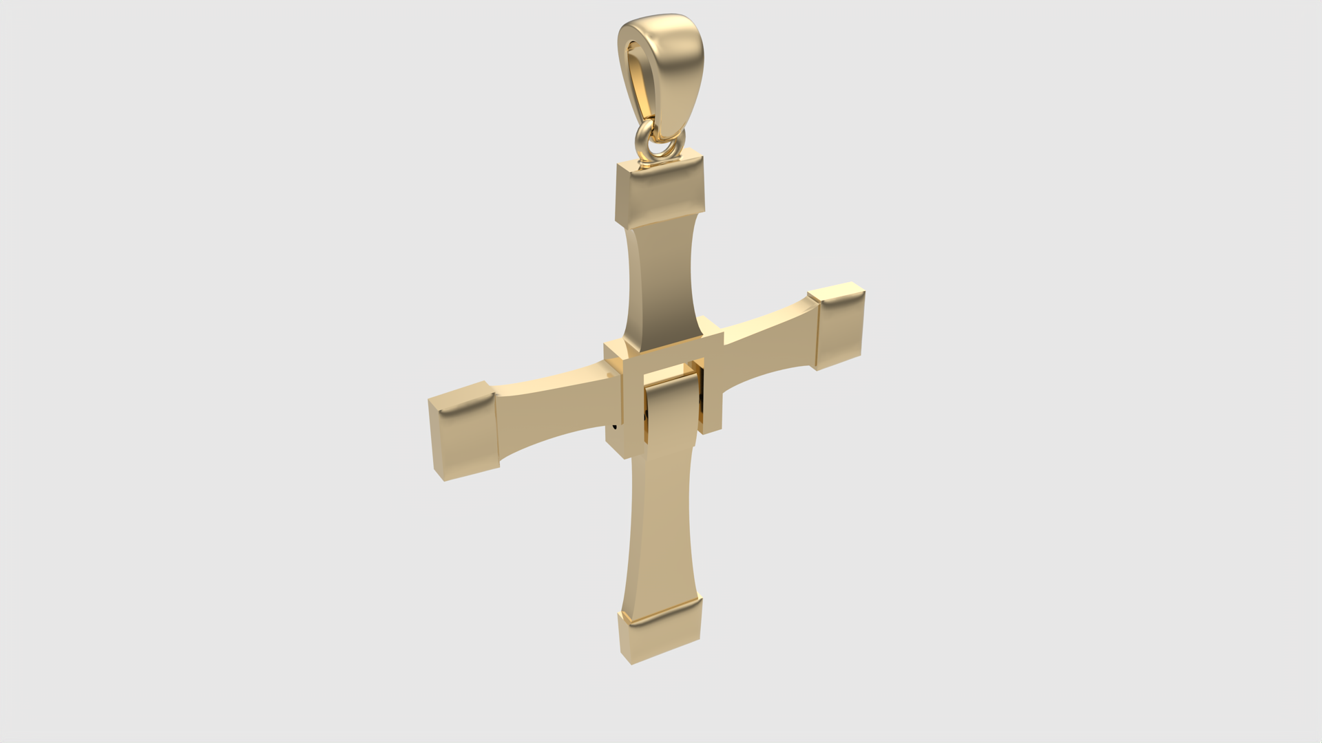 Archivo 3D Fast and Furious Cross Pendant 3D print ・Diseño para ...
