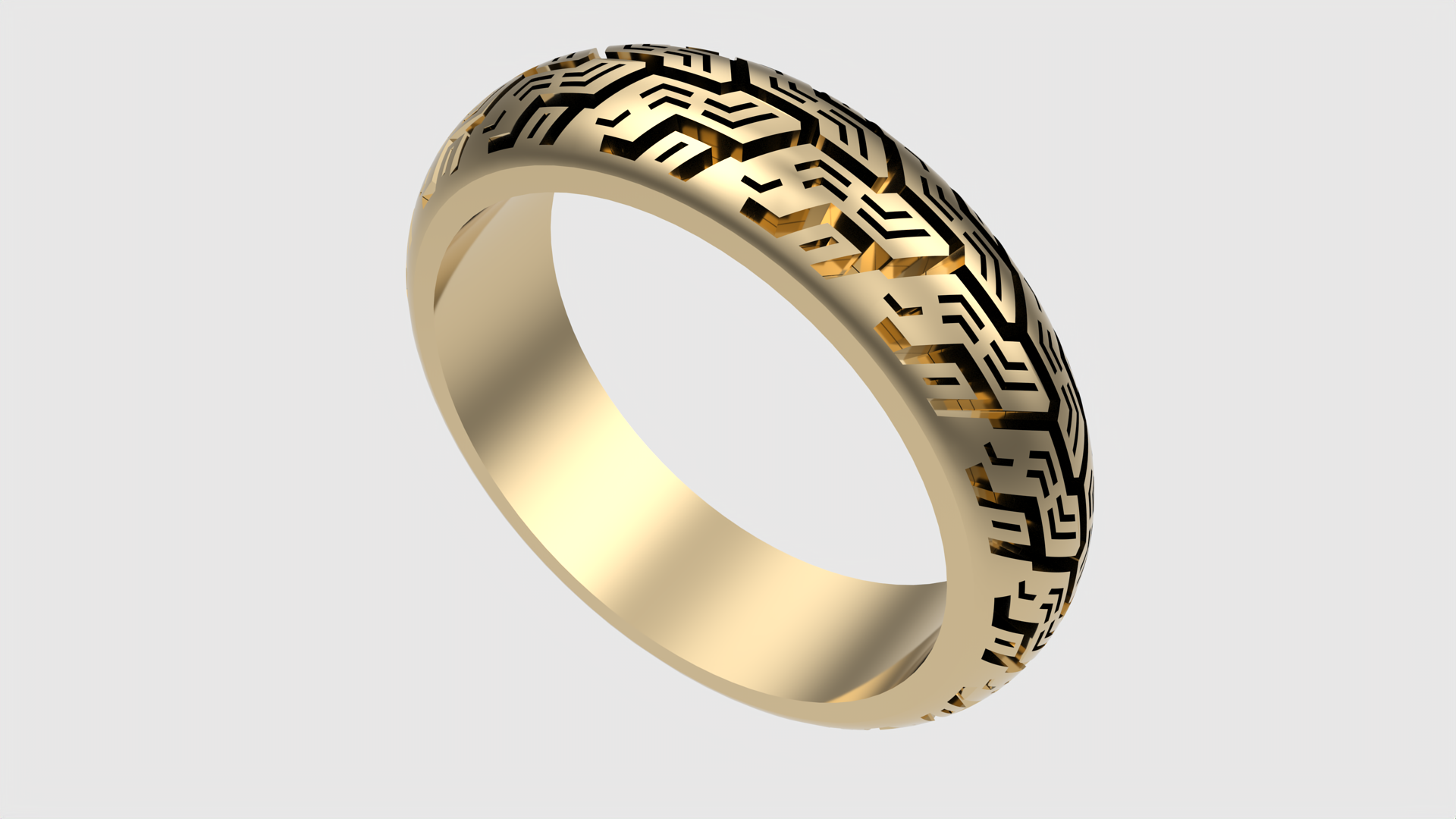 3D file Tyre Pattern Ring 3D print 💍 ・3D printing design to download・Cults
