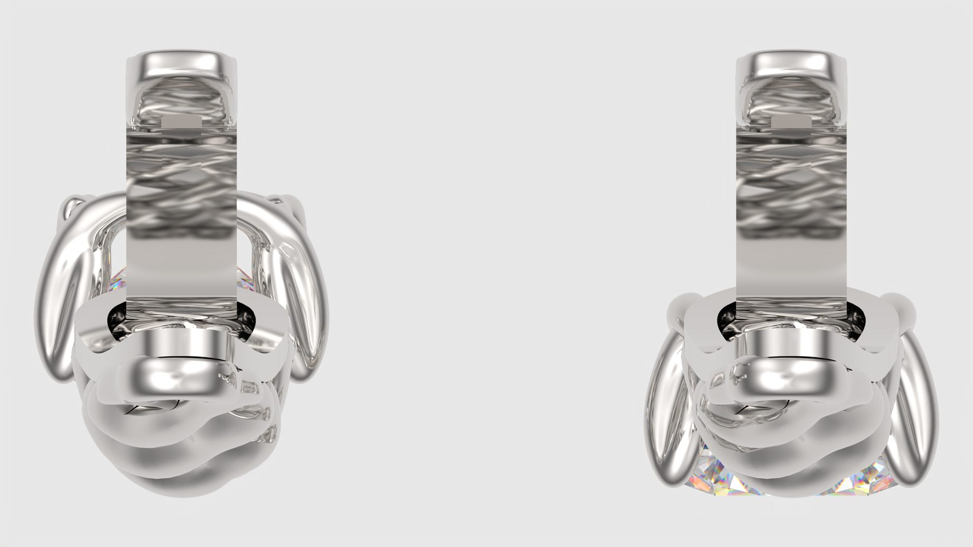 3D file Twisted Vine Solitaire Ring 3D print 💍 ・3D printing design to ...