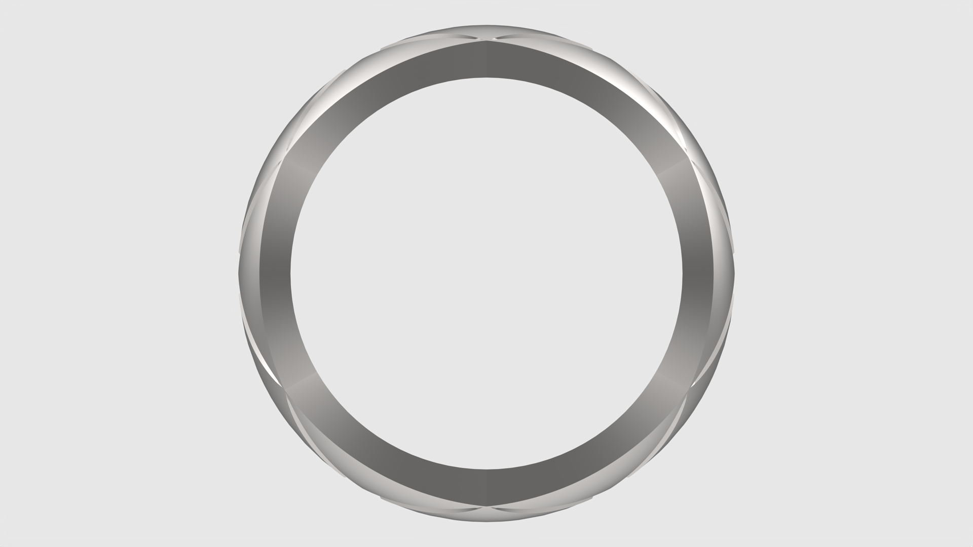 3D file Geometric Pattern Band Ring 3D print 💍 ・3D printable model to ...