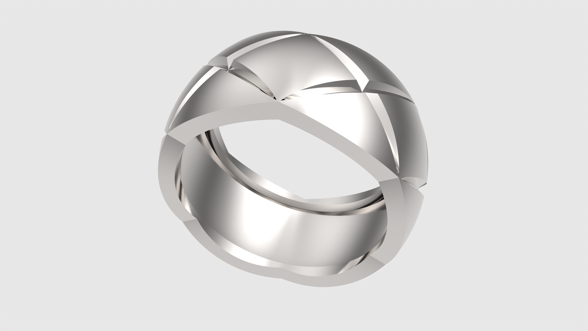 Archivo 3D Geometric Pattern Band Ring 3D print 💍 ・Objeto imprimible en ...