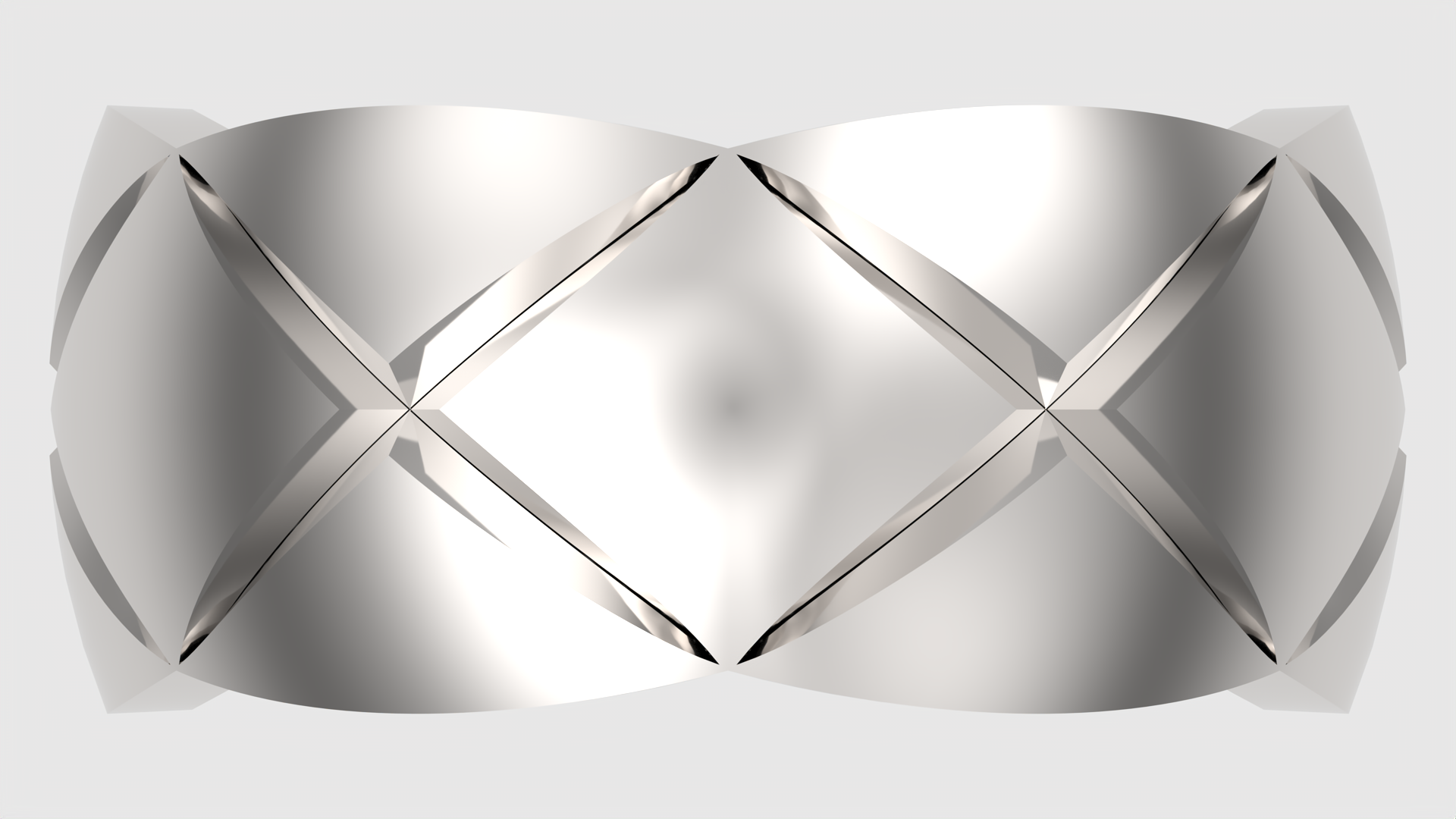 3D file Geometric Pattern Band Ring 3D print 💍 ・3D printable model to ...