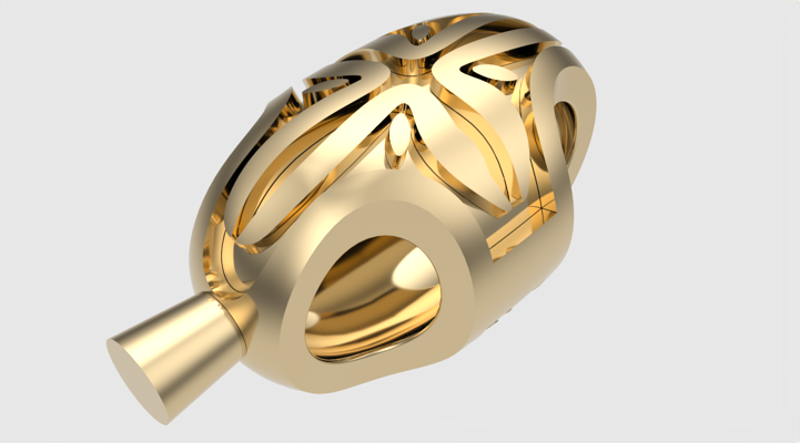 3D file Intricate Chain Link with Pattern 3D print 🔗 ・3D printing ...