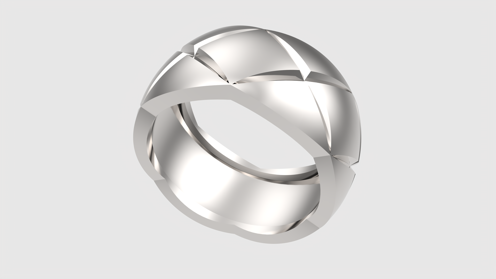 Archivo 3D Geometric Pattern Band Ring 3D print 💍 ・Objeto imprimible en ...