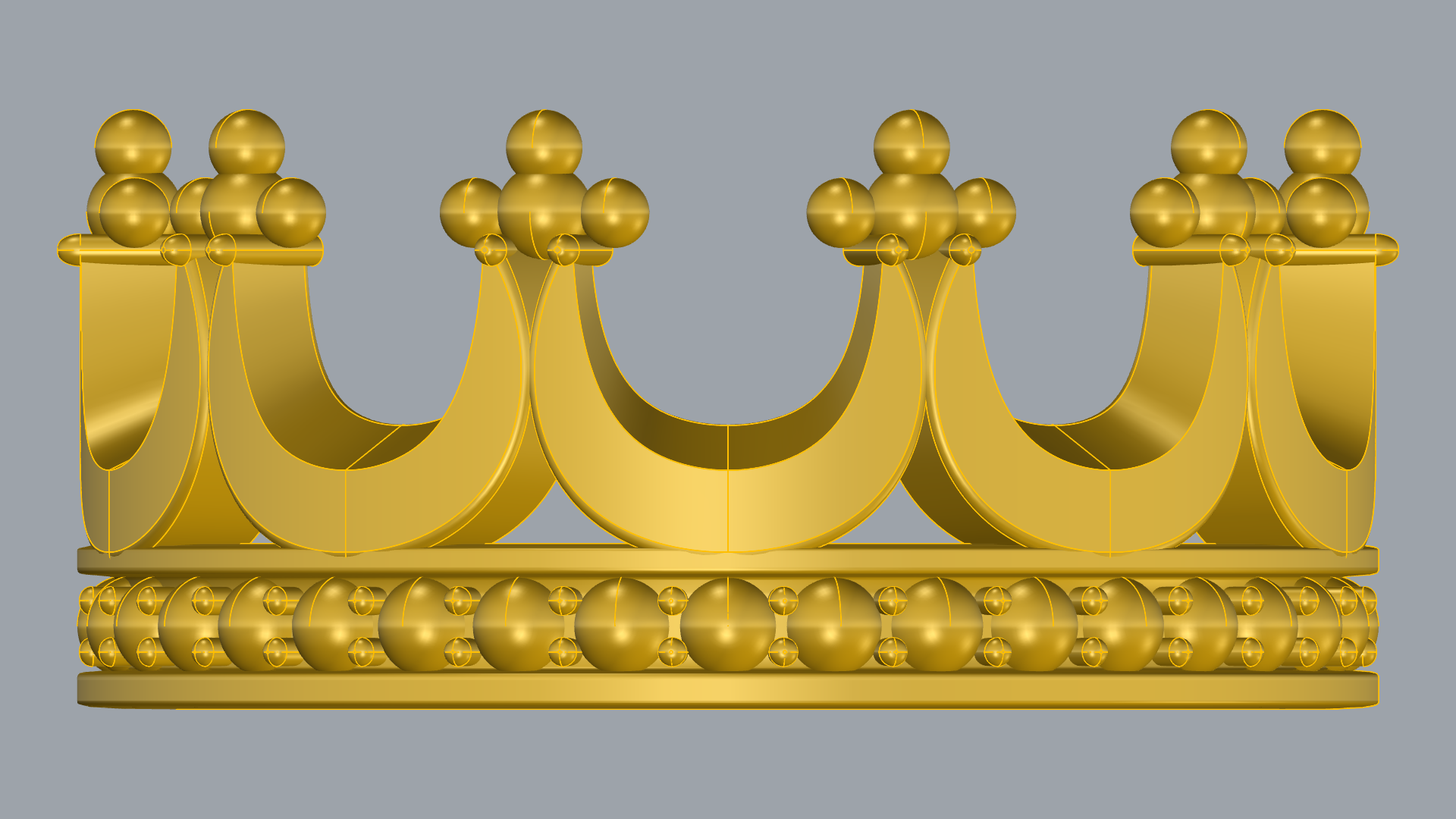 3D file Royal Crown-Themed Ring 3D print 💍 ・3D printer design to ...