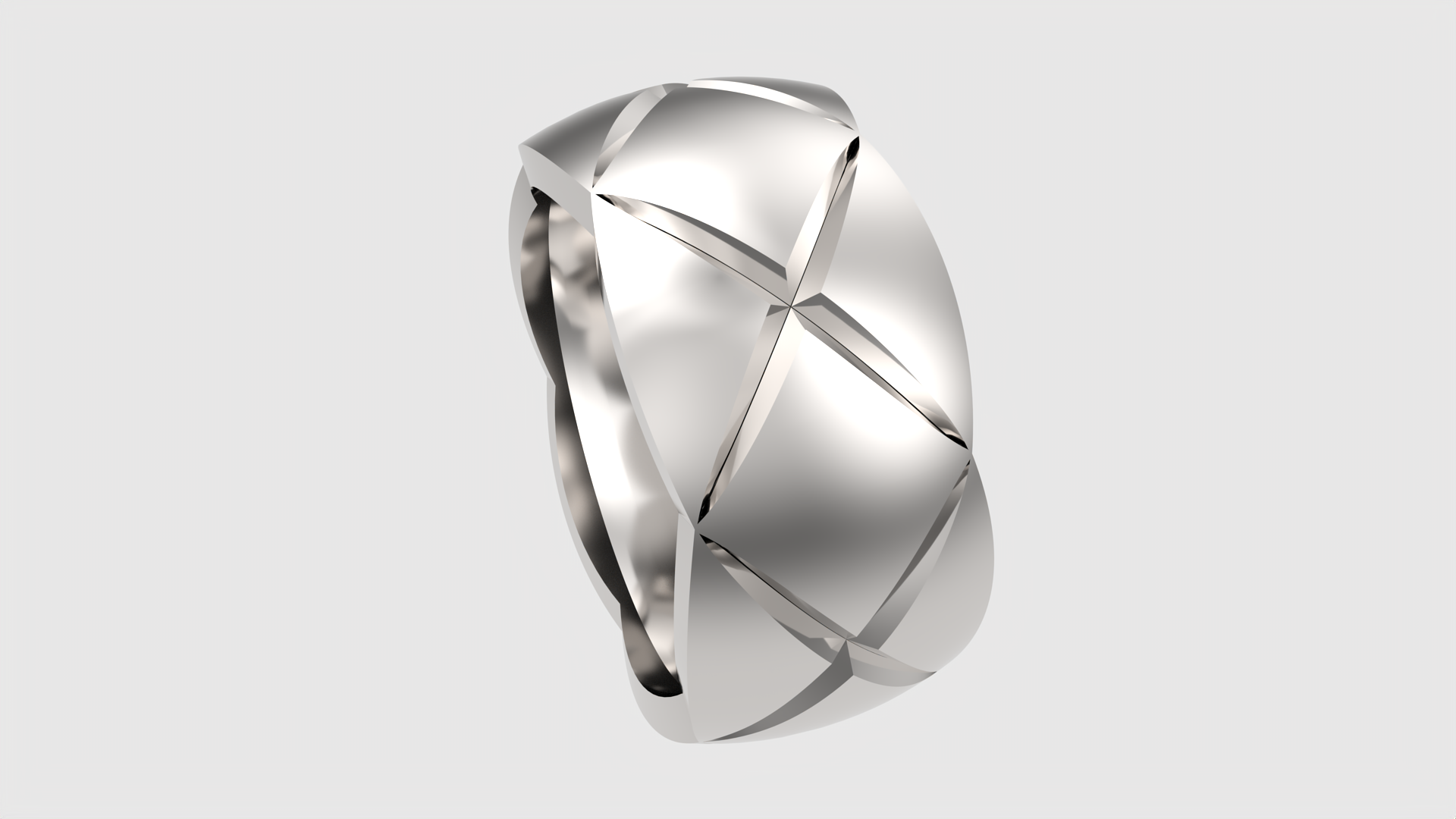 Archivo 3D Geometric Pattern Band Ring 3D print 💍 ・Objeto imprimible en ...