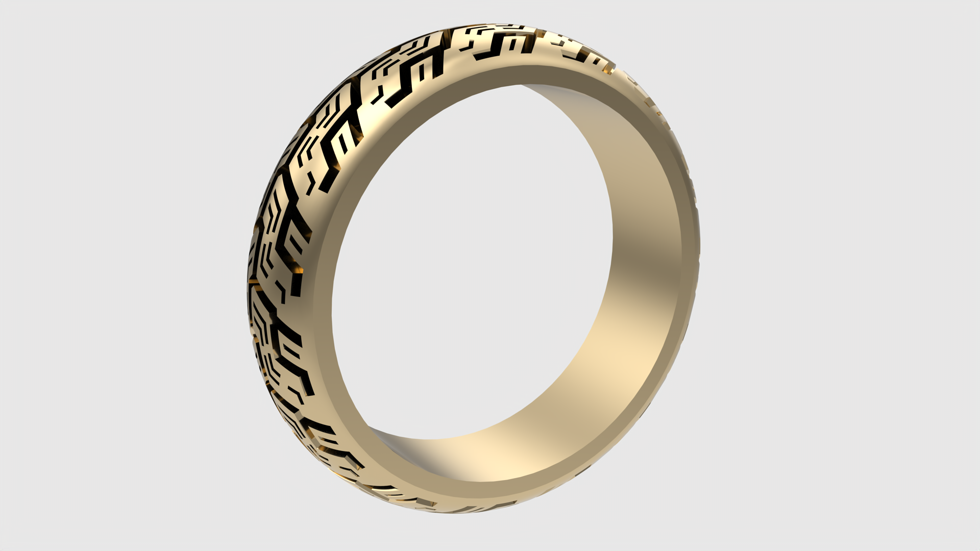 3D file Tyre Pattern Ring 3D print 💍 ・3D printing design to download・Cults