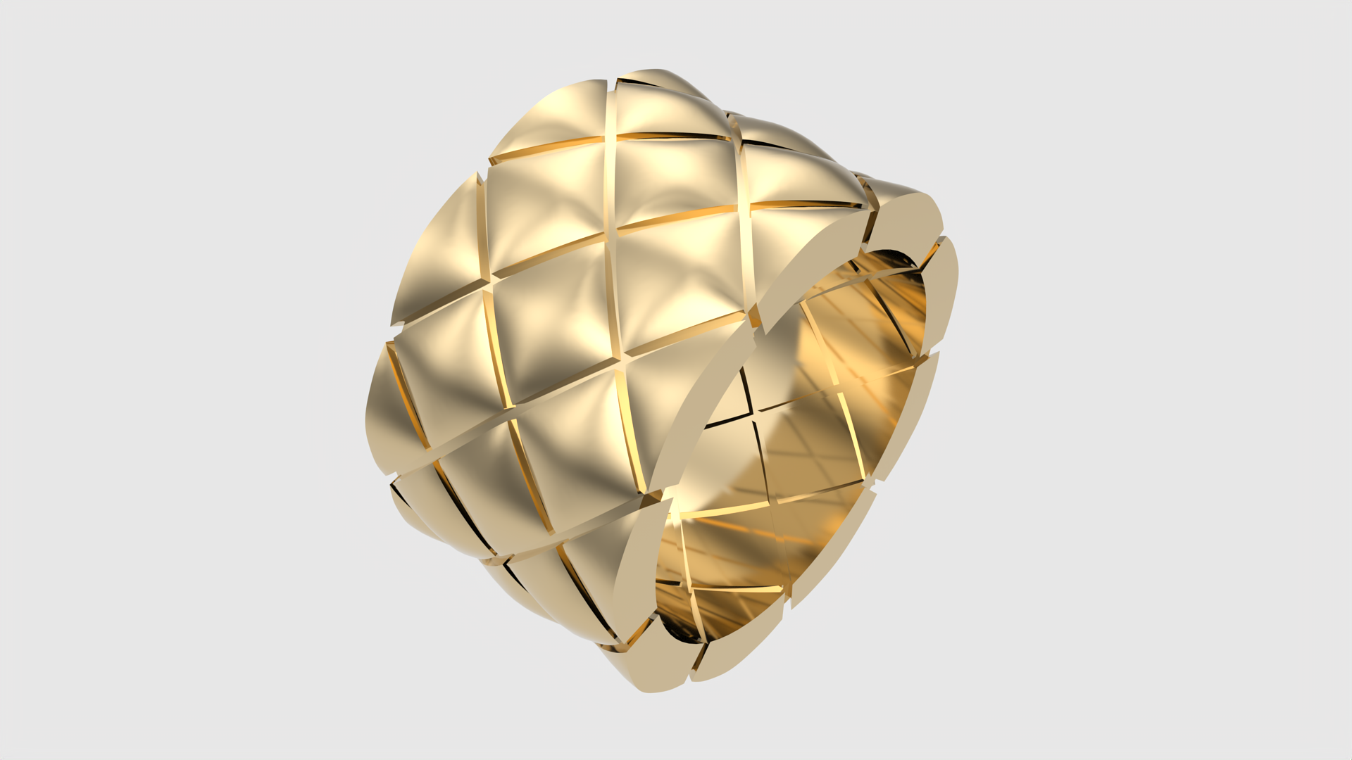 3D file Intricate Geometric Pattern Ring 3D print 💍 ・3D printer design ...