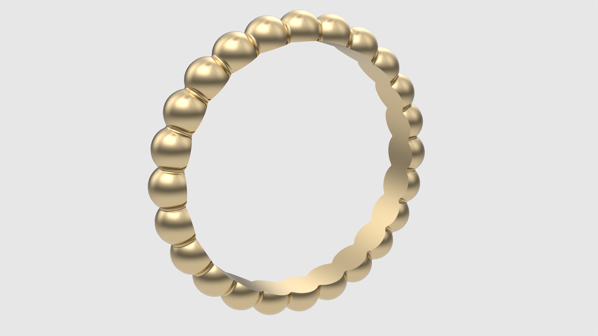 3D file Beaded Eternity Ring 3D print 💍 ・Design to download and 3D ...