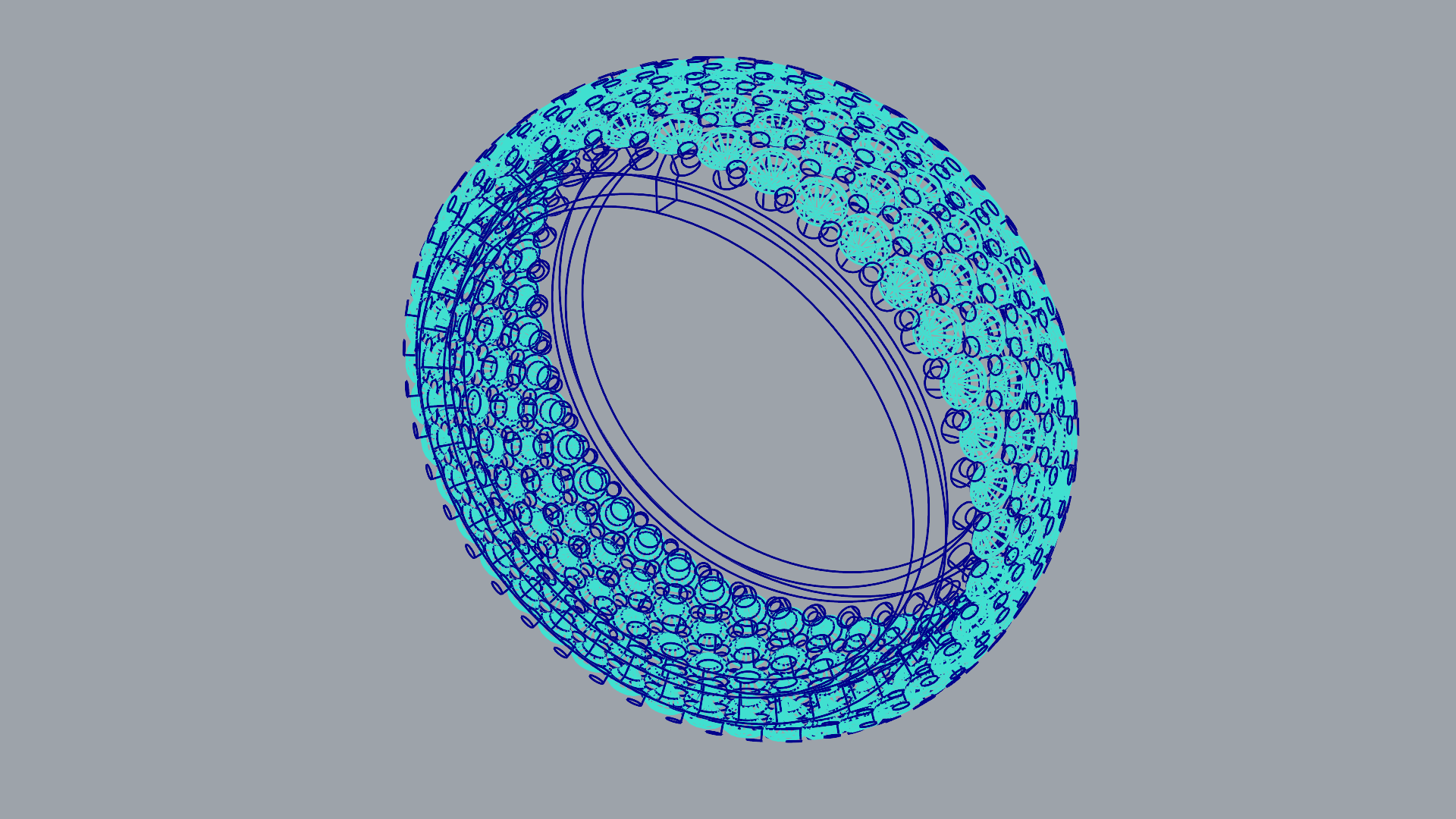 💍 Sparkling Multi-Layered Pave Ring 3D print・ STL File for 3D printing ...
